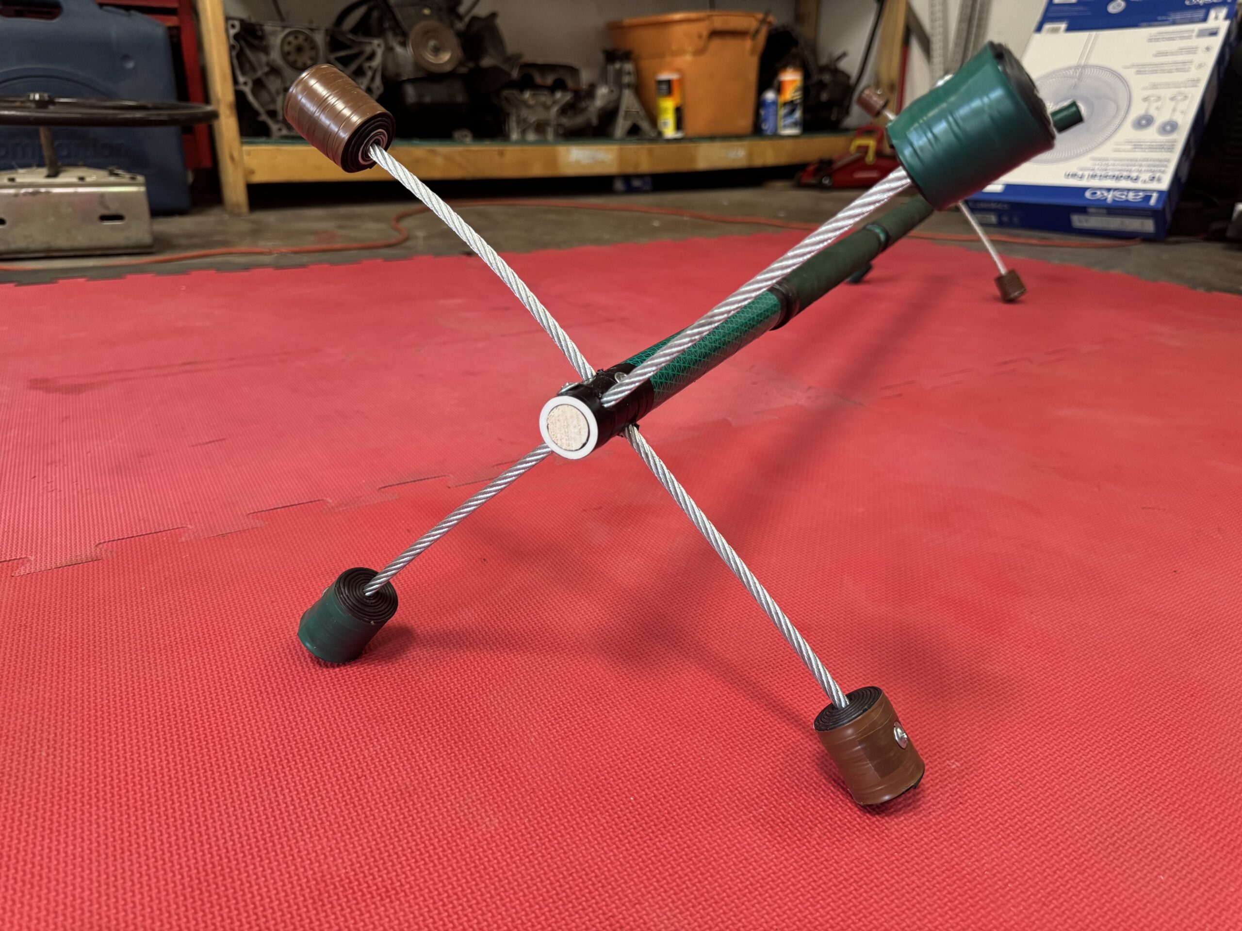Practice Dragon Staff: 8 Wicks - Phoenix Fire Props